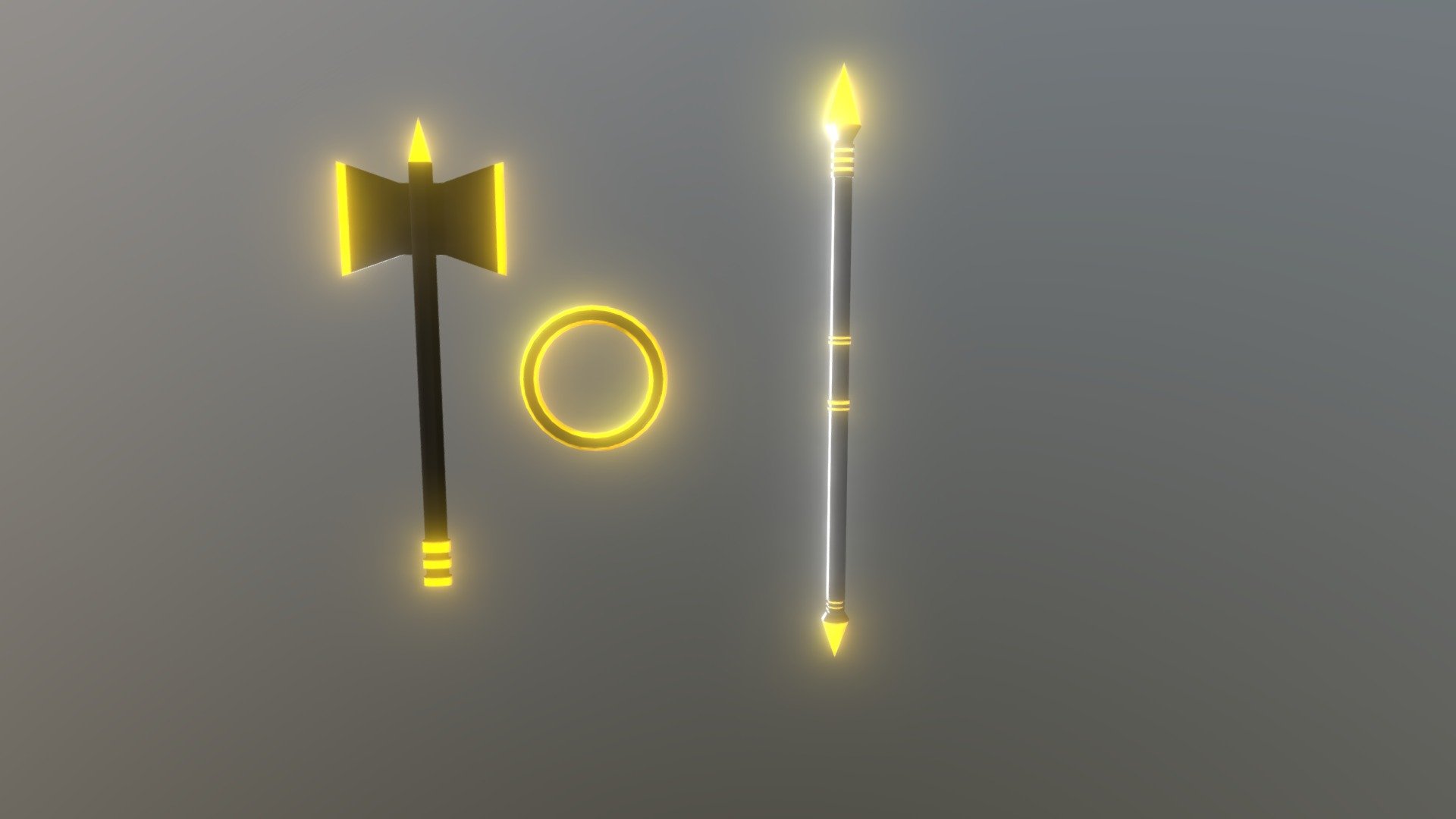 neon weapons - 3D model by tokeshavsoni [0b54a4c] - Sketchfab