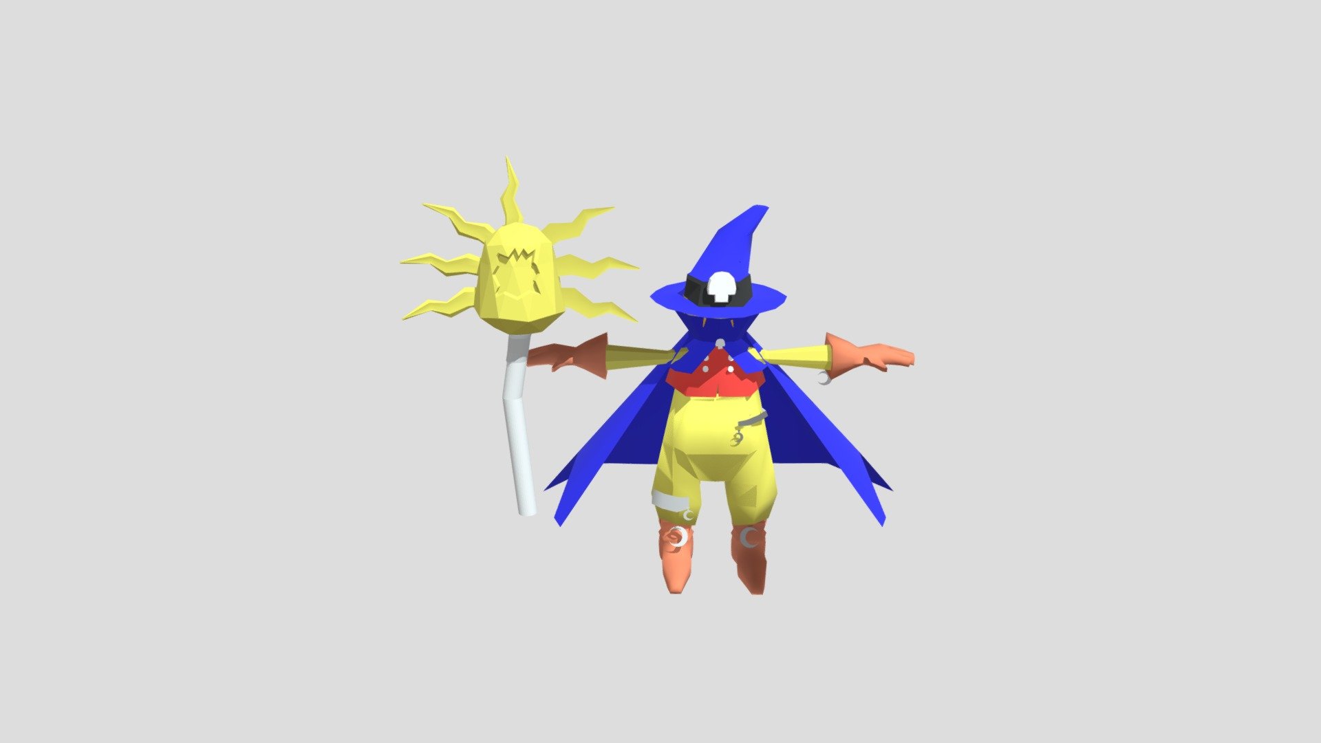 Wizardmon - Download Free 3D model by hdbanks1 [0b598d7] - Sketchfab