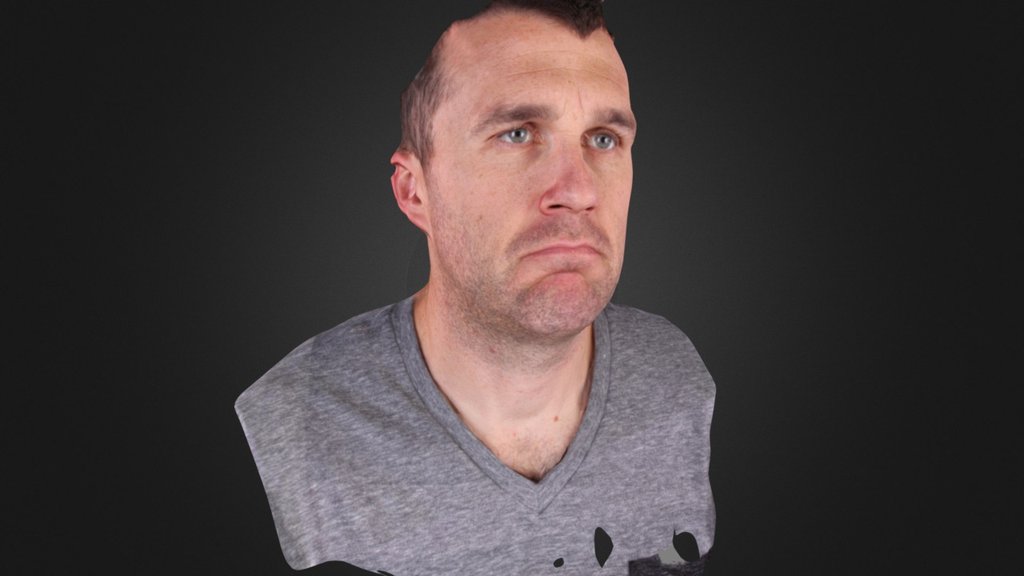 Geoff - Sadness 1 - 3D model by Anatomy Next (@a4s) [0b5a884] - Sketchfab