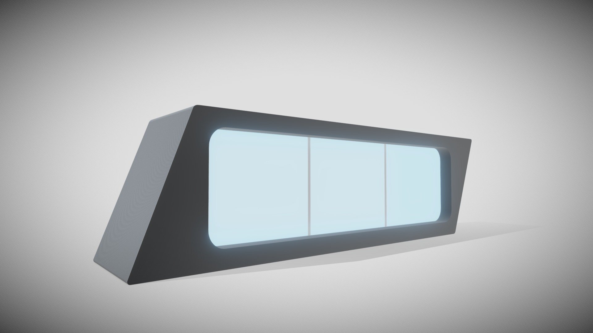 TV STUDIO TABLE - 3D model by AmbientiDigitali (@monika2) [0b5b3a0 ...