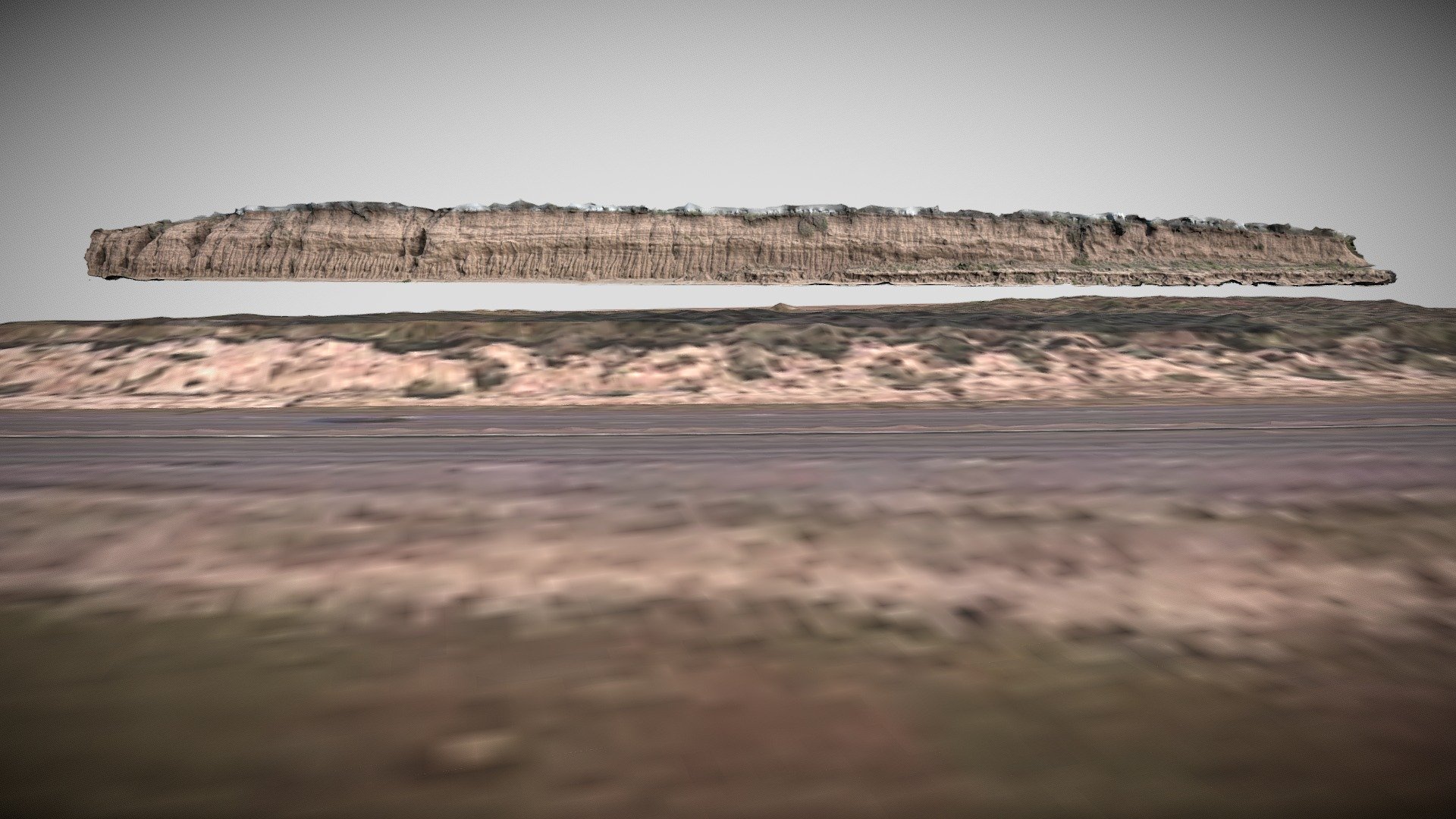 Visualizing a Clay Dune, Port Isabel, Texas - 3D model by Edward ...