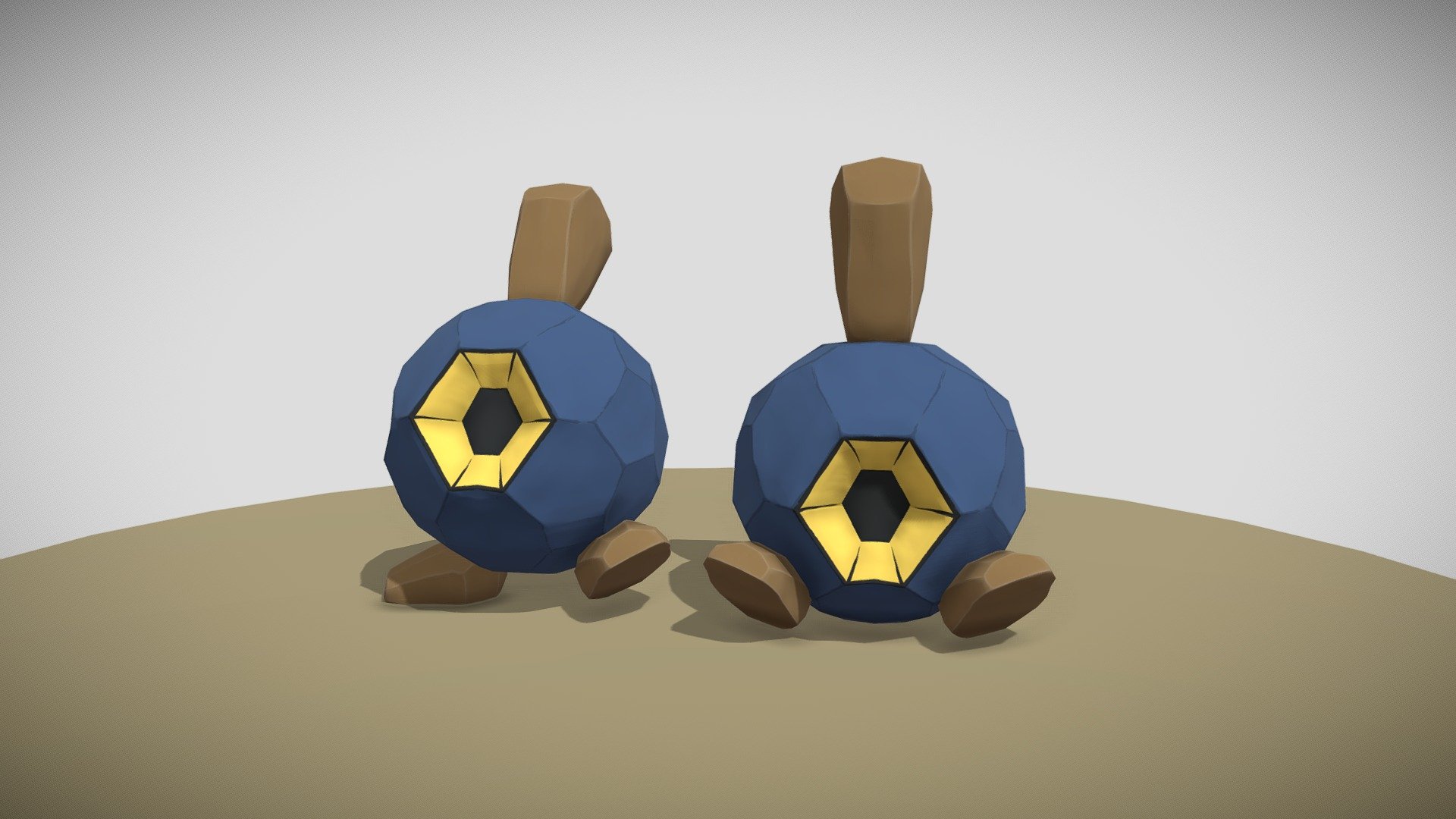 Roggenrola - 3D model by Justin (@silentfox9200) [0b5b9fb] - Sketchfab
