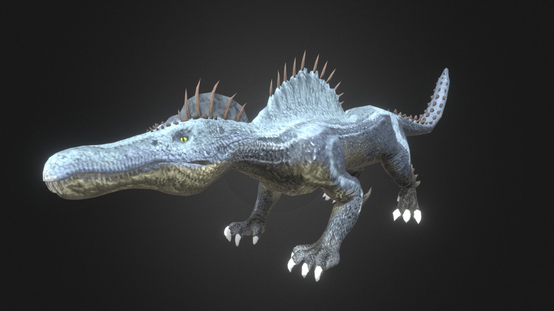 Draco Carnívoro Pequeño Agua - Buy Royalty Free 3D model by Alex S (@Alex.Moya) [0b5c7ac ...