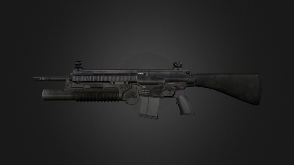 Little Friend 7.62 Rifle - 3D model by Overkill Software ...
