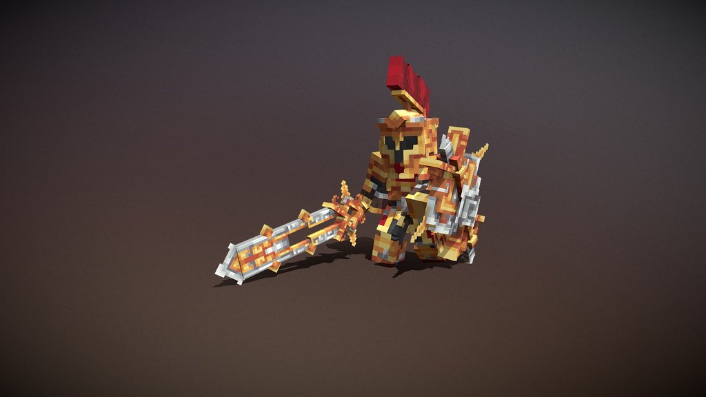 Blockbench - PixelArt - A 3D model collection by mortarmort - Sketchfab