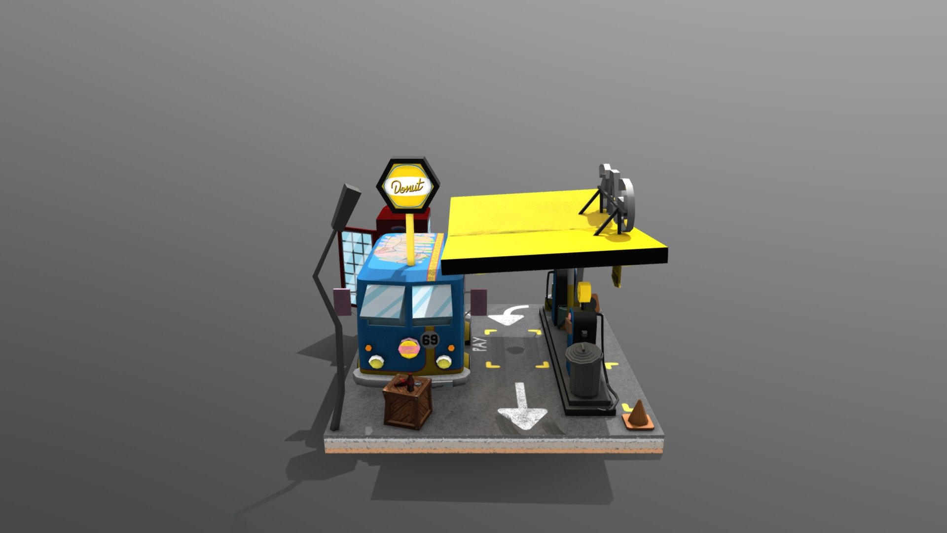 van sketchfab - 3D model by Farizul Hakeem (@RwbySanada) [0b611fe ...