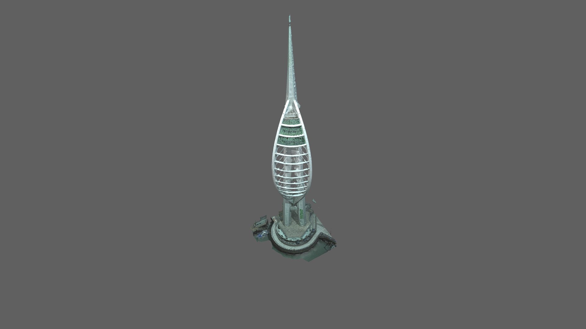 Spinnaker Tower, Portsmouth. UK - 3D model by Arena 360 (@www.arena360 ...