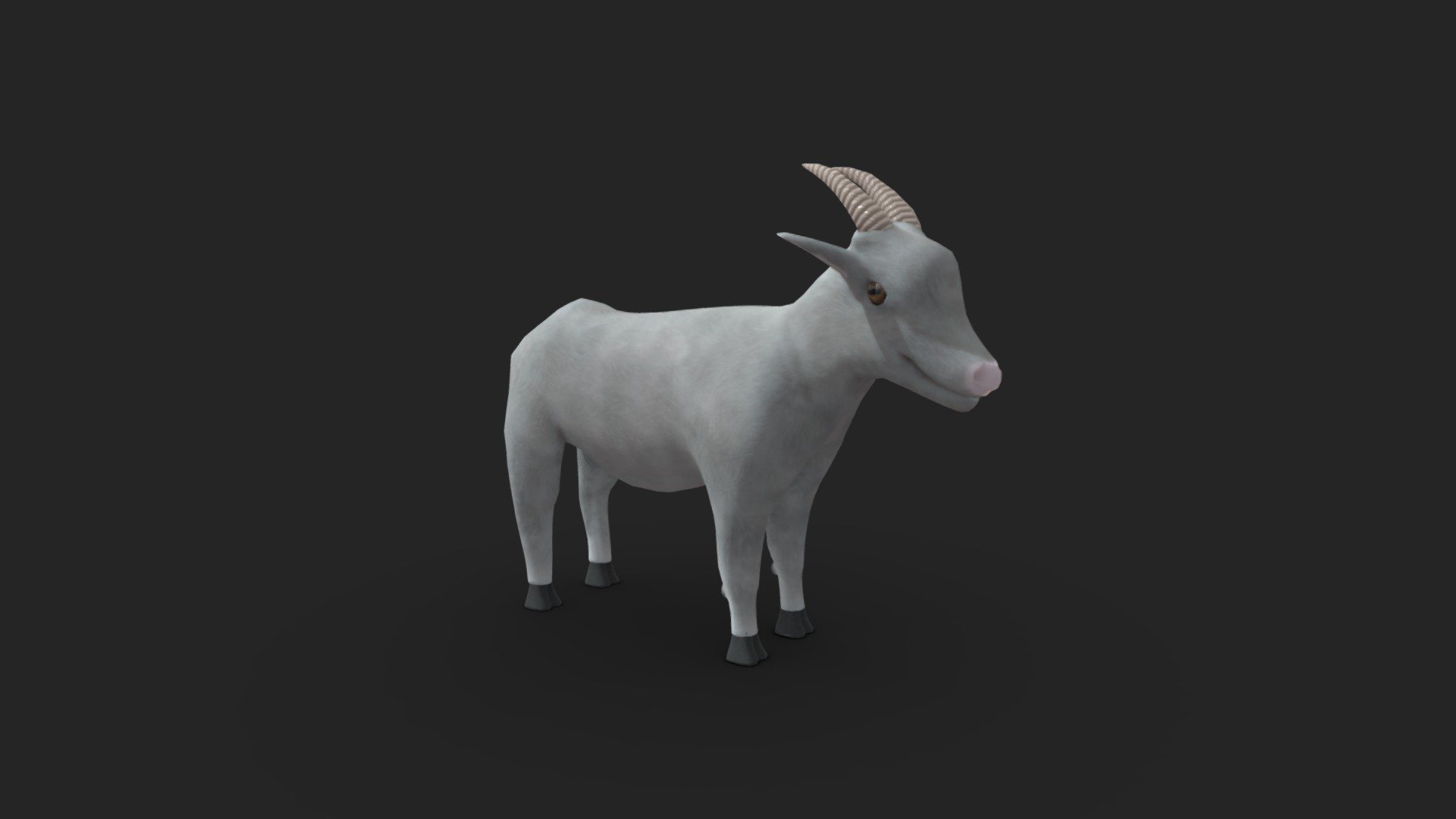 Goat 🐐 - 3D model by Pixel_D3v [0b64dcf] - Sketchfab