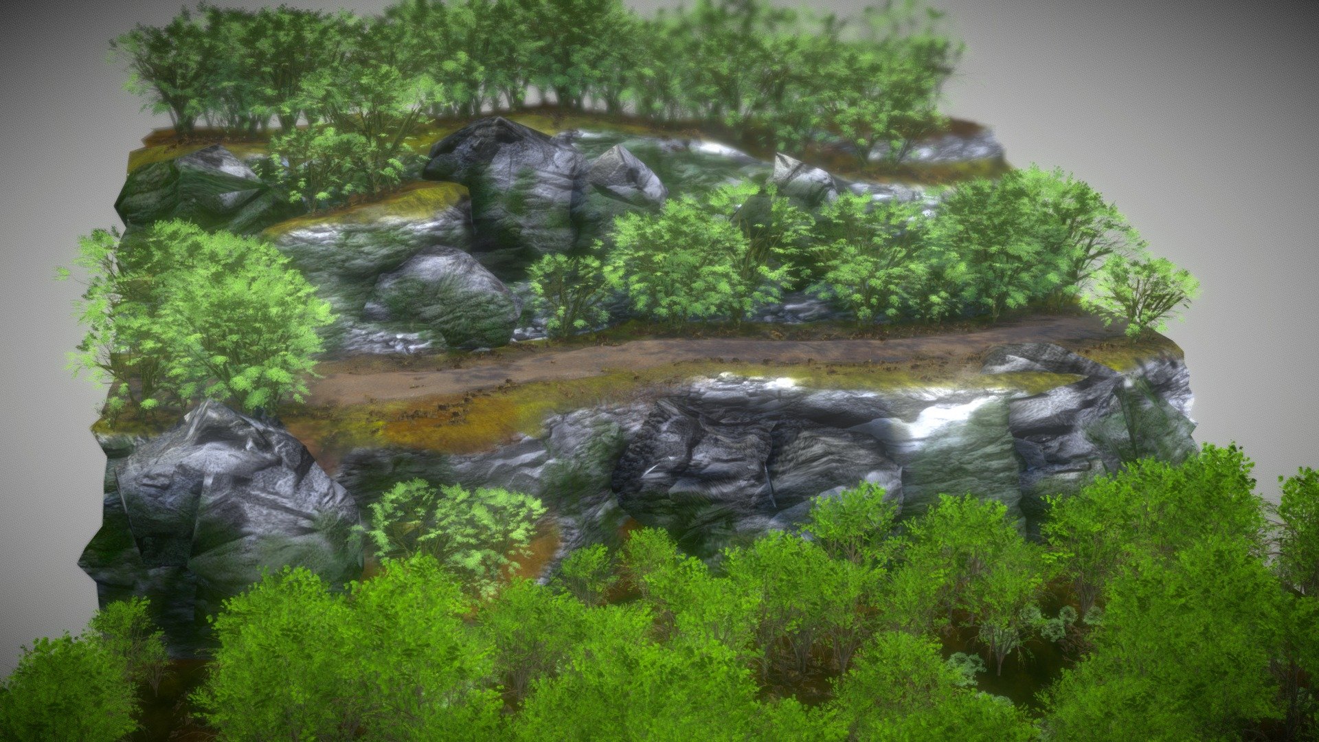 Hill - Download Free 3D model by Luis Gustavo (@Luissantos2) [0b65c85 ...