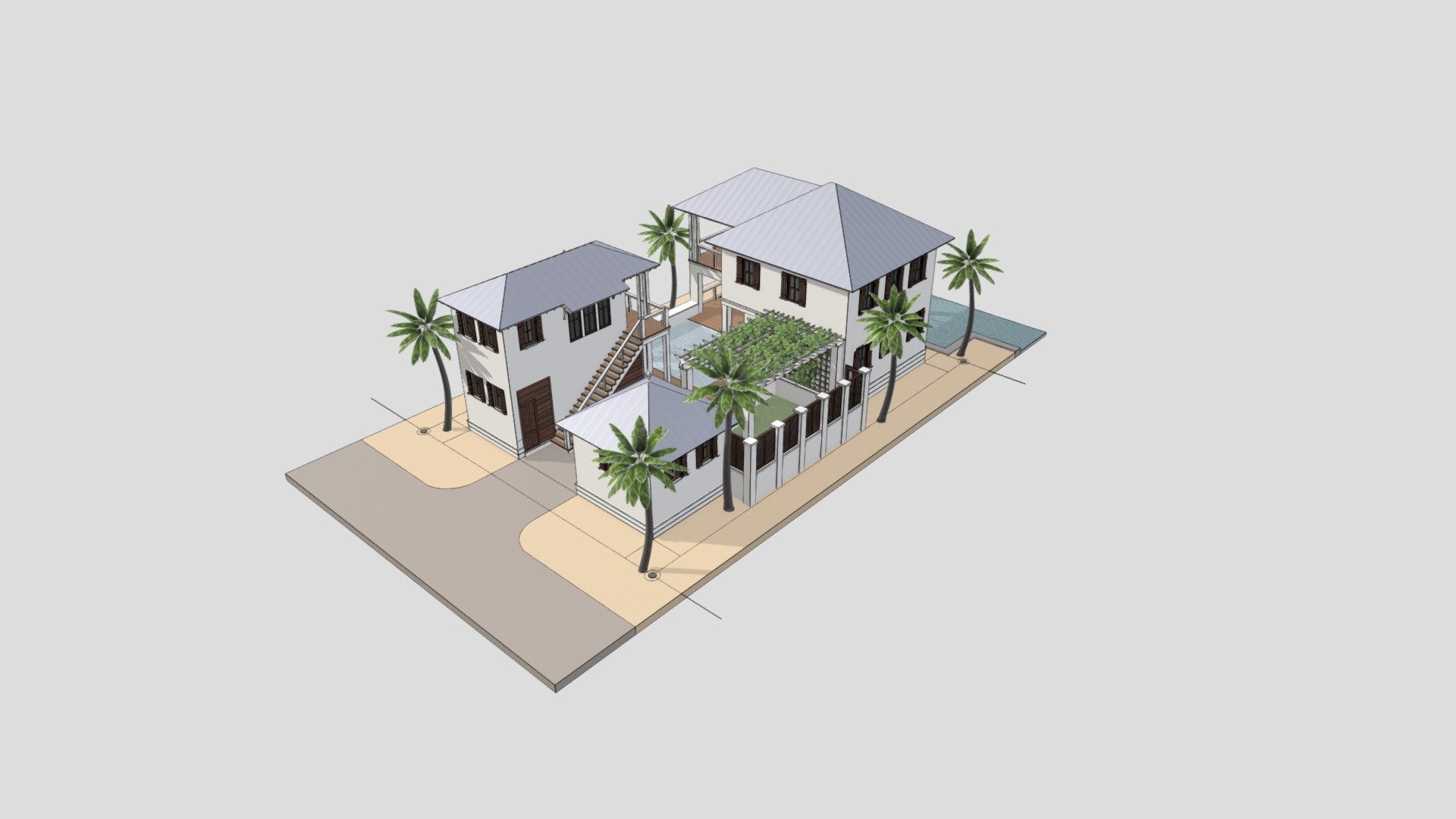 Lot 51 MBV 09-12-22 - 3D model by Allison Ramsey Architects (@allisonramsey) [0b664b1] - Sketchfab