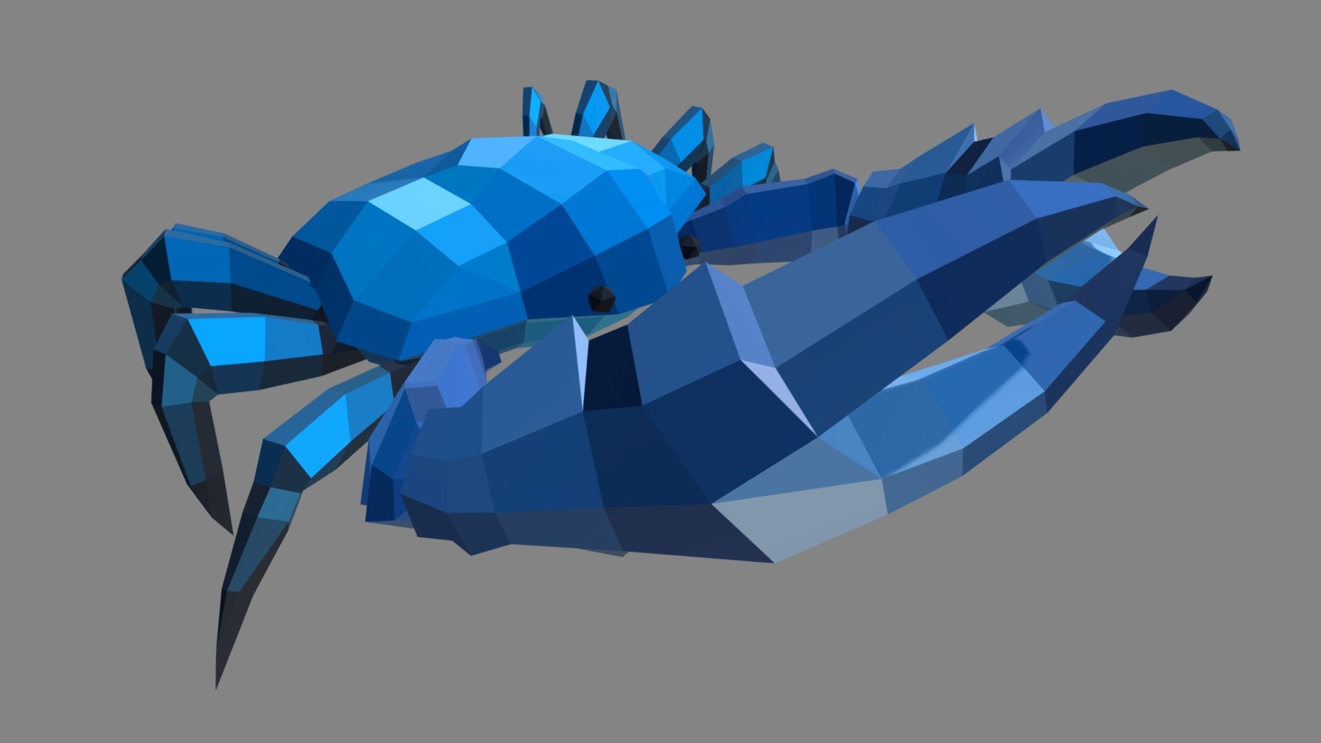 Crab 2 - 3D model by josluat91 [0b6715d] - Sketchfab