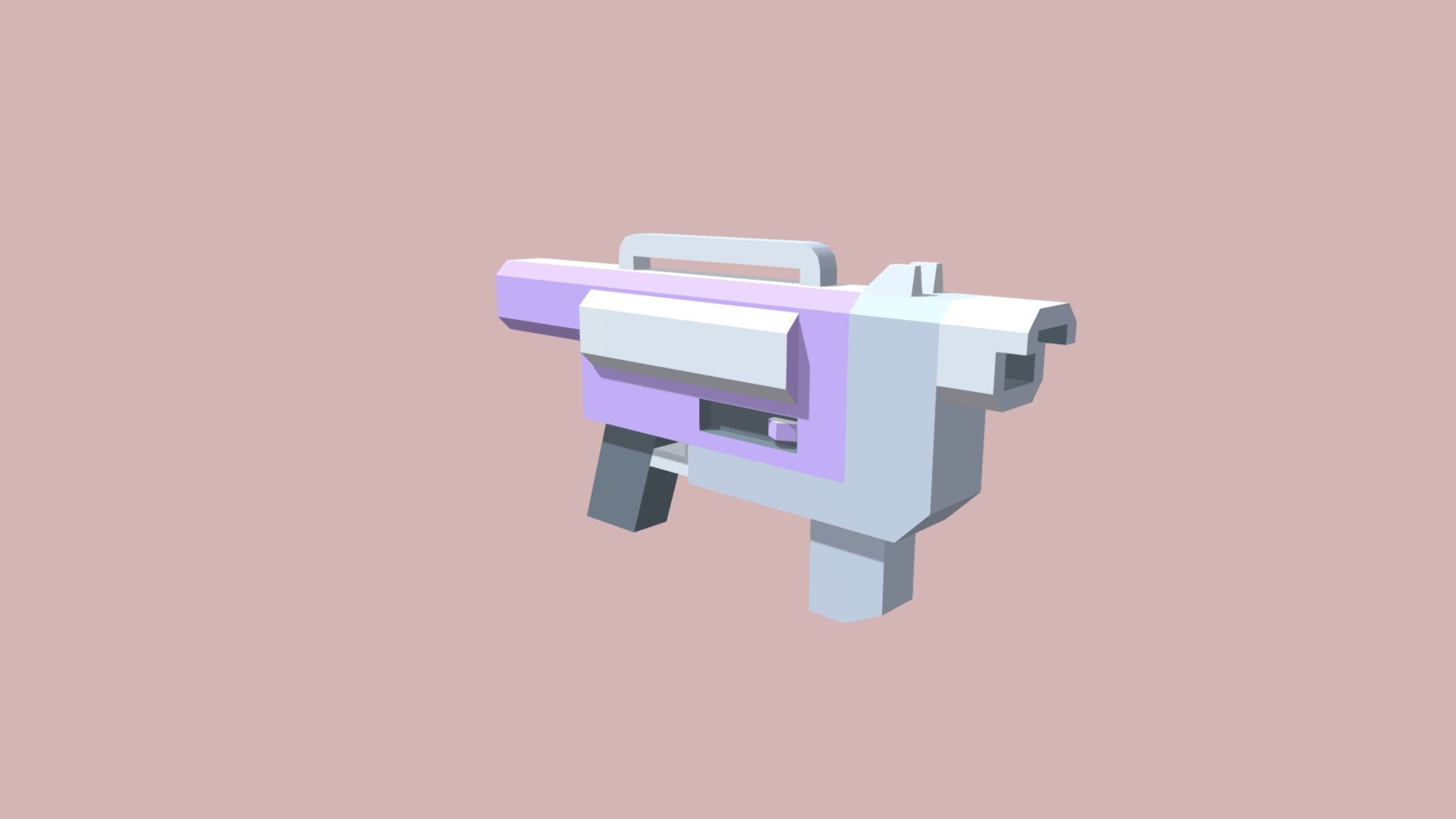 Low Poly Blaster A - Download Free 3D model by lev_229 [0b67199 ...