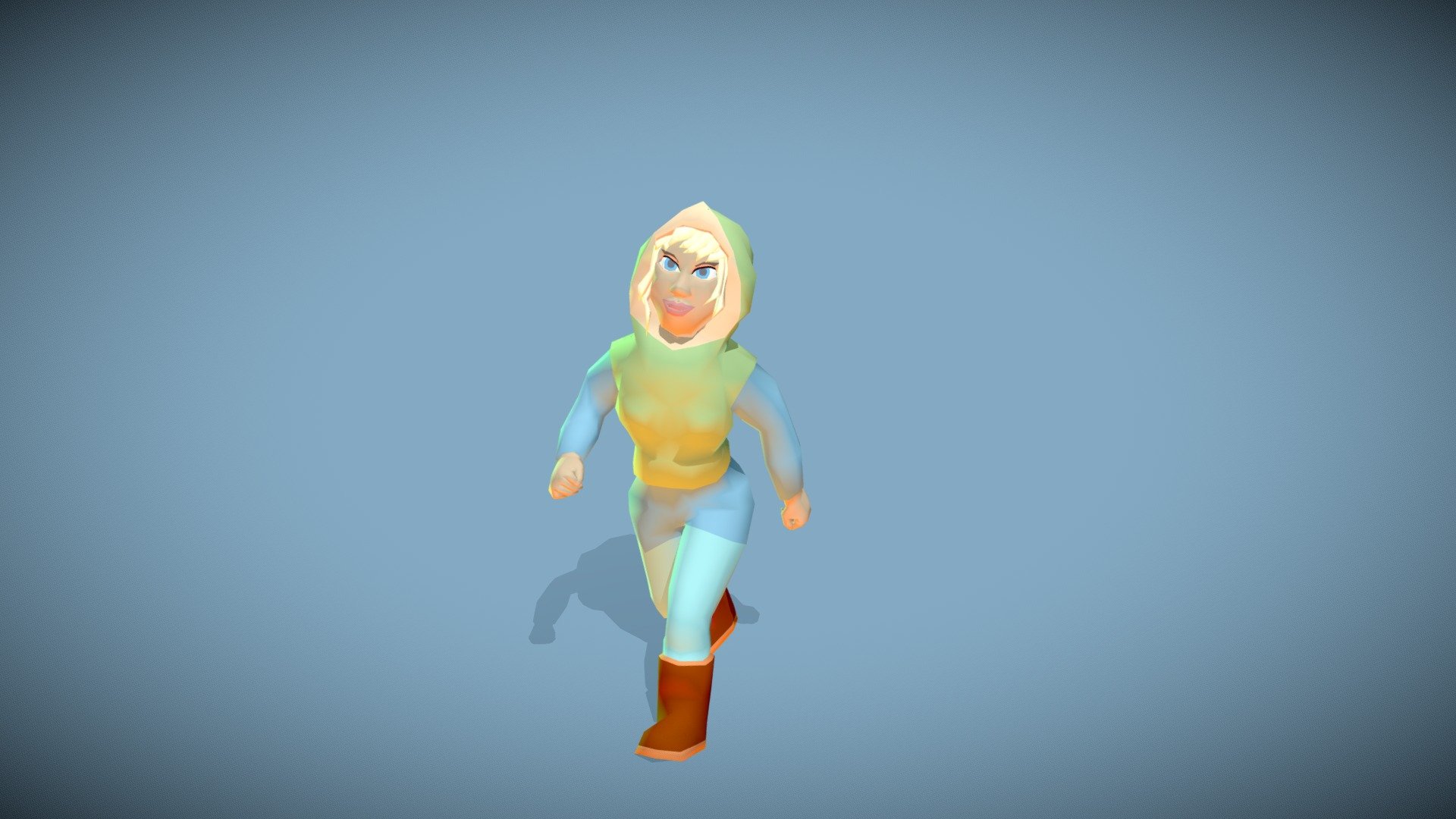 Low Poly Female - 3D model by arnenzo [0b67a84] - Sketchfab