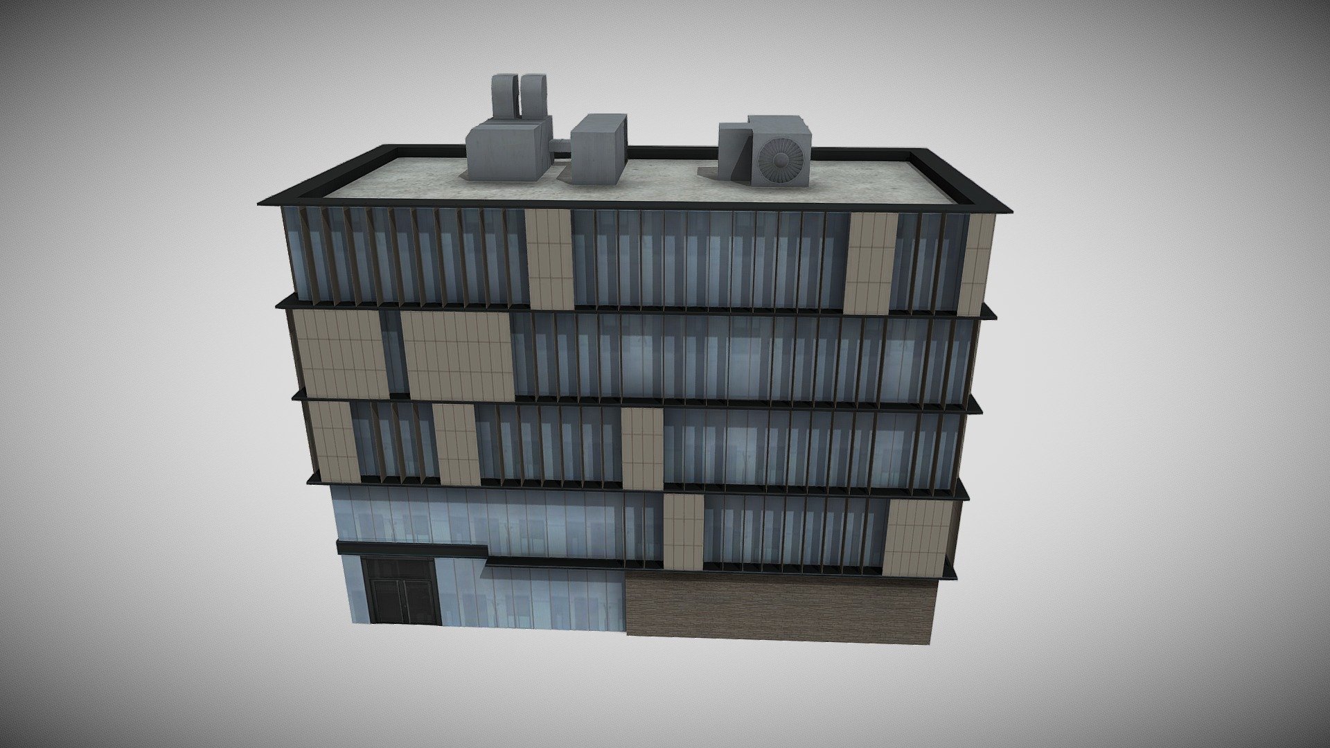 Shukaku Showroom Building - 3D model by bojek_ (@panhchakvoth) [0b68125 ...