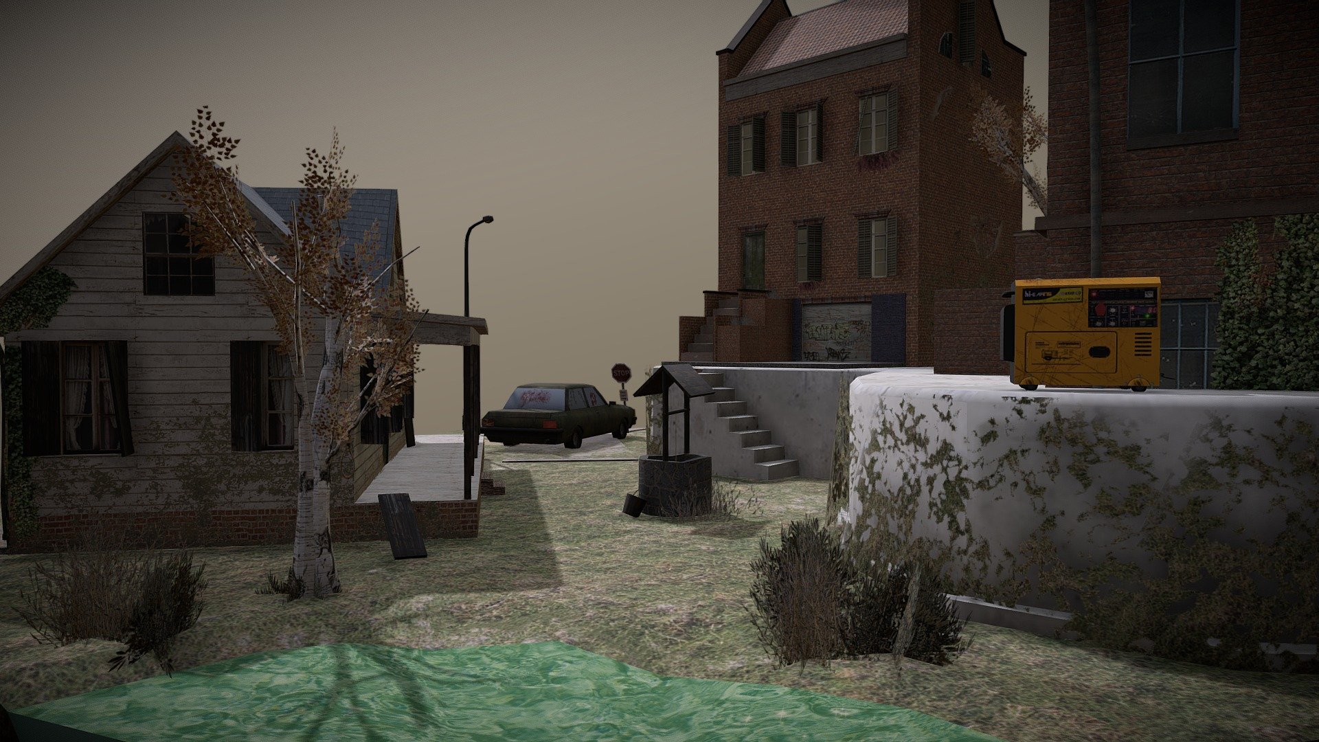 Zombie - Cityscene 1DAE18 - 3D model by Soggy (@Jasper_Caerels ...