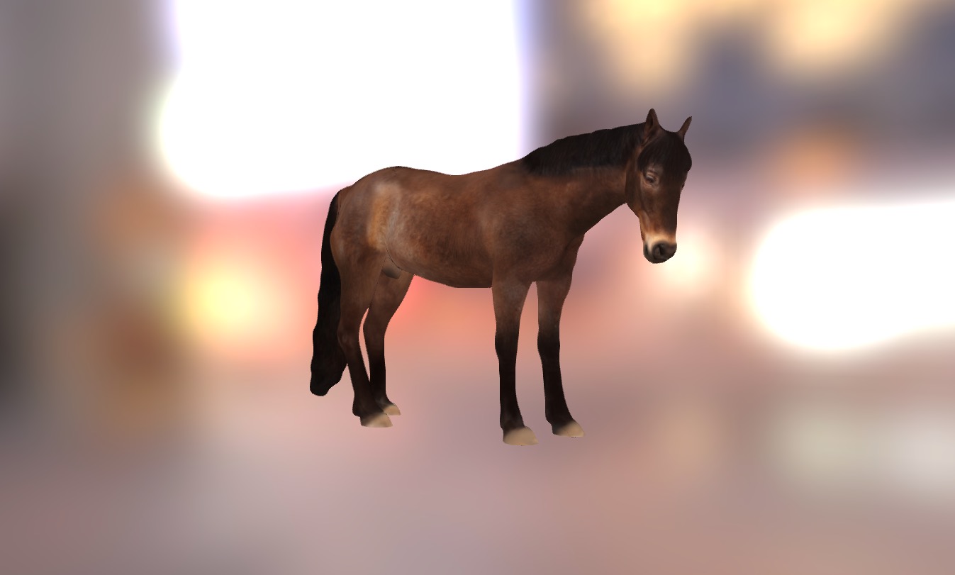 Hero - 3d scanned horse - 3D model by Makerlounge 3D-Studio ...