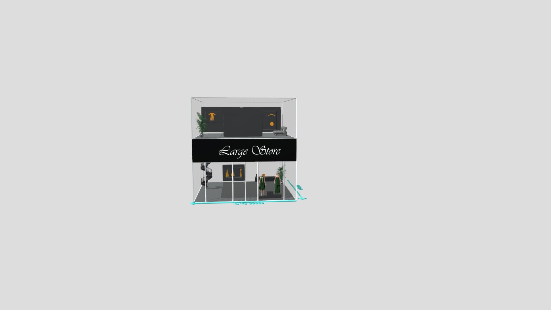 large store - 3D model by metaverse_development [0b6adbf] - Sketchfab
