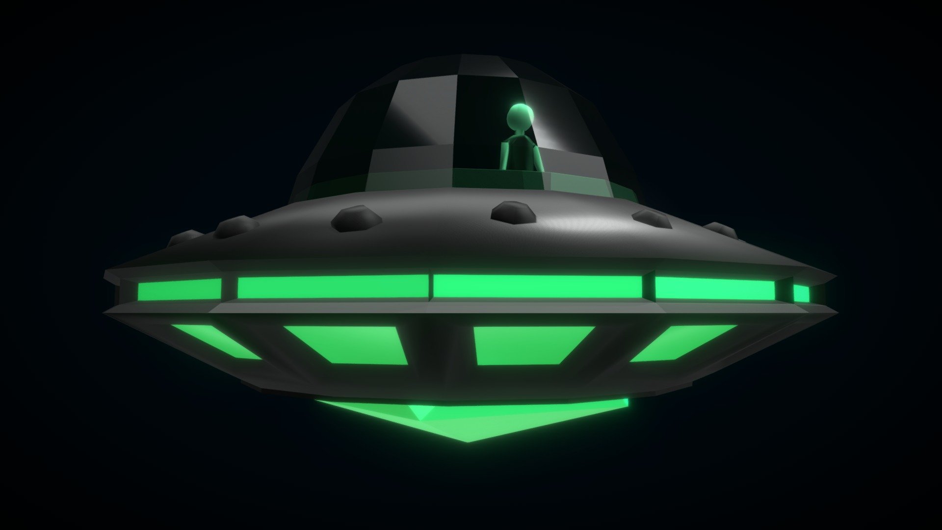 UFO - Buy Royalty Free 3D model by Ikon XR (@ikonxr) [0b6b6f2 ...
