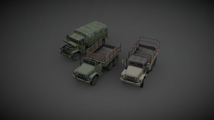 M35a2 3D models - Sketchfab