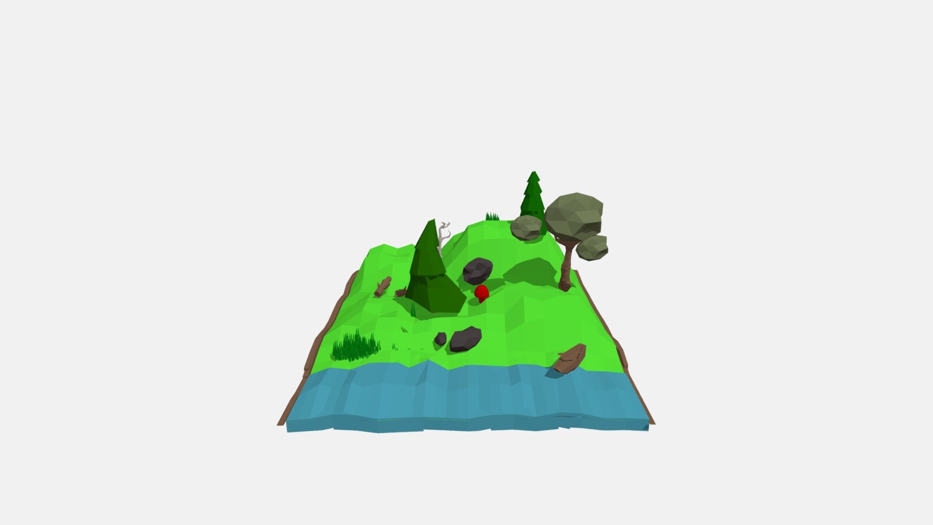 Low Poly Forest - Download Free 3D model by toumbous (@phosphanari ...