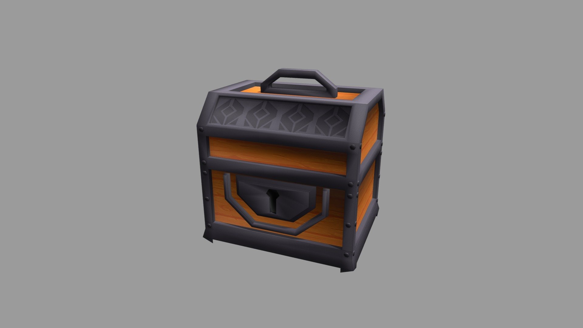 Cartoon Chest - 3D model by jahobs [0b6c723] - Sketchfab