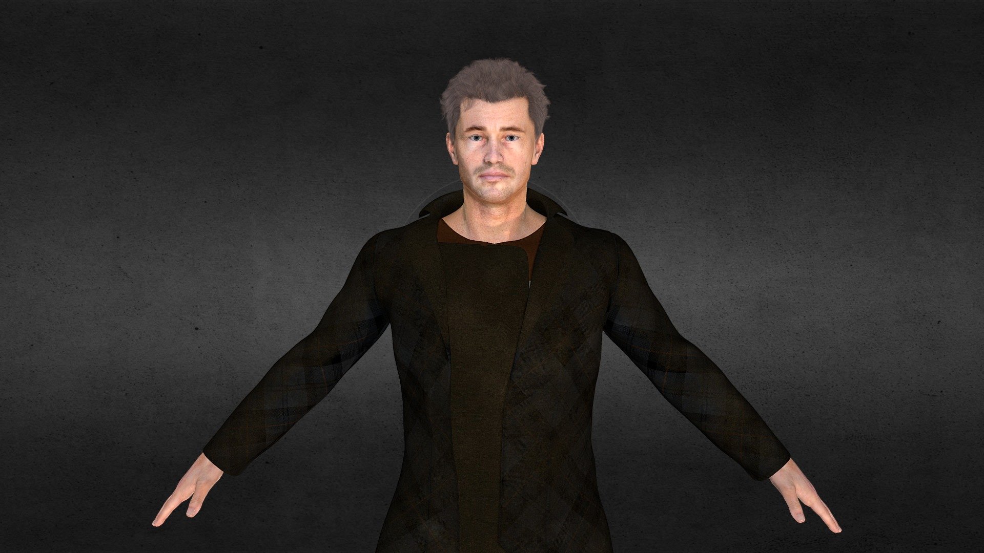 Game Ready Male Character - 3D model by alihsm [0b6cb15] - Sketchfab