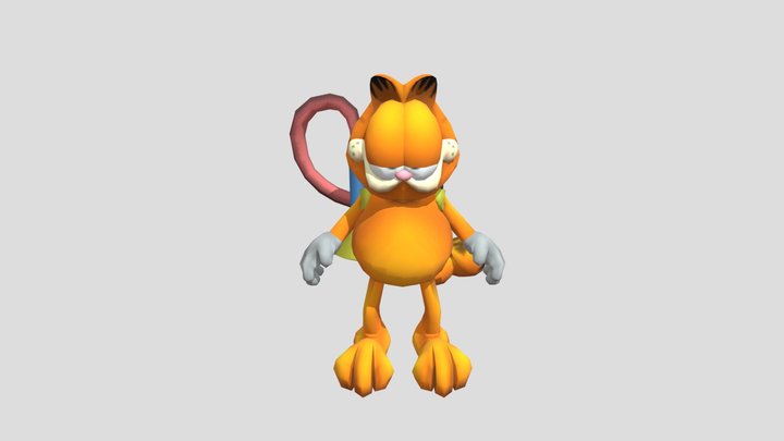 Garfield 3D models - Sketchfab
