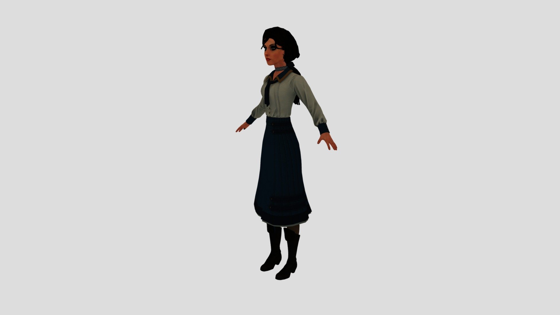 Elizabeth - Download Free 3D model by Modbuff (@CGreature) [0b6e2b9 ...