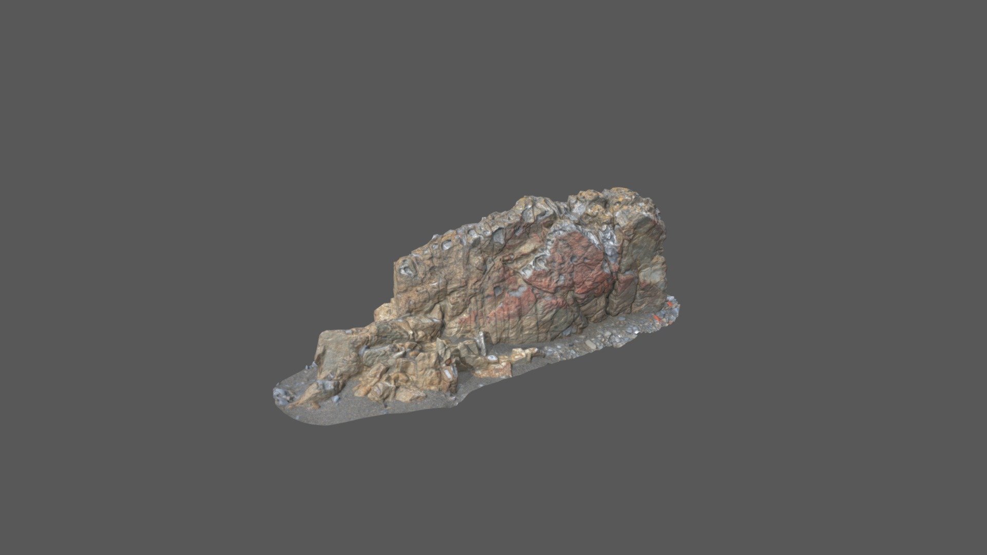 RED ROCK BLOCKY - 3D model by mavis88 [0b6e370] - Sketchfab