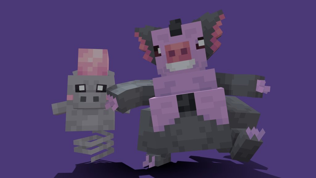 Cobblemon proyect - A 3D model collection by heaveninvoid_ - Sketchfab