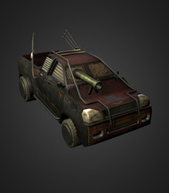 Mad Max based Car - 3D model by Victor Schell da Silveira ...