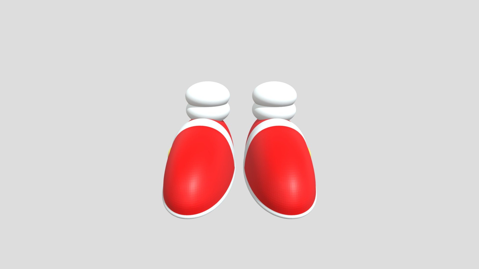 Sonic Shoes - Download Free 3D model by SilverSoldierGaming [0b70c78 ...