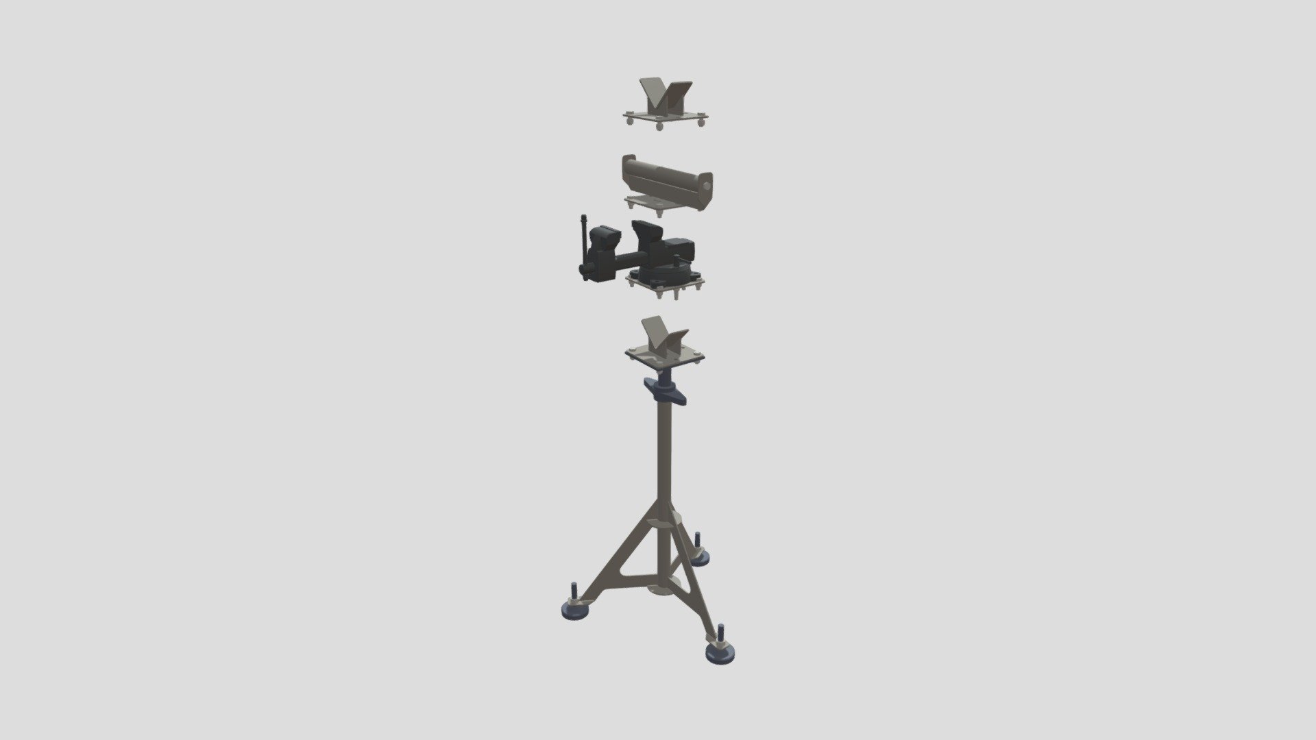 Pipe Welding Trestle - 3D model by bryden.armstrong [0b71433] - Sketchfab