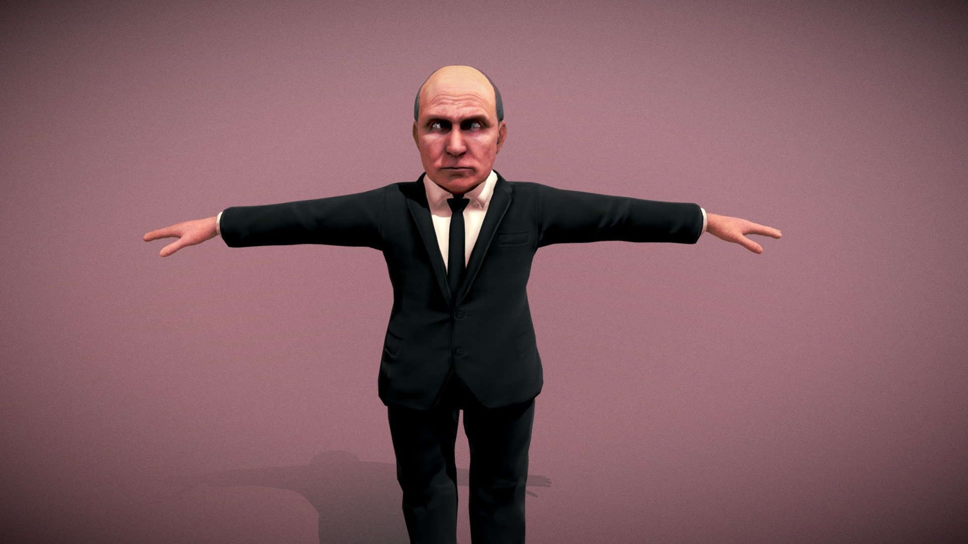 Vladimir Putin - 3D model by fvckshot [0b71ba3] - Sketchfab