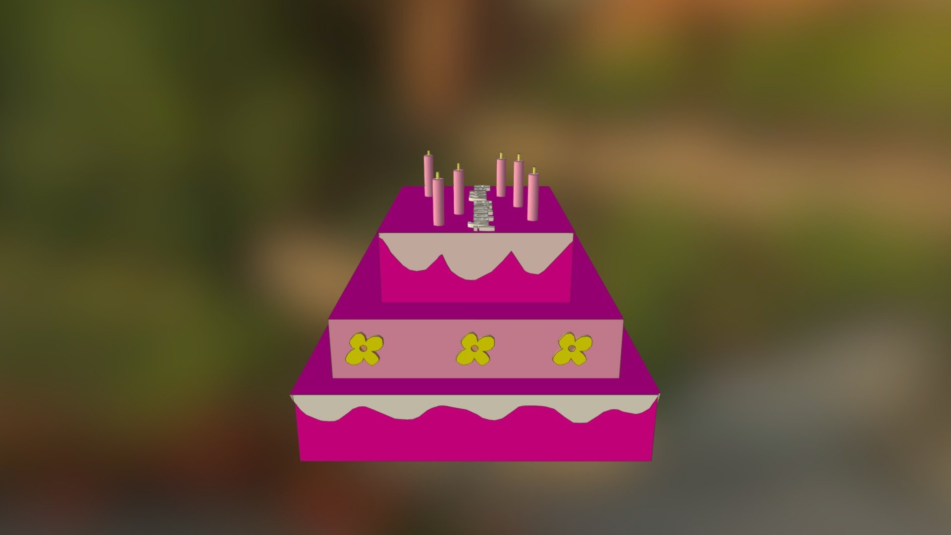 cake decorating - 3D model by jeanie.d (@jeanie) [0b71c20] - Sketchfab