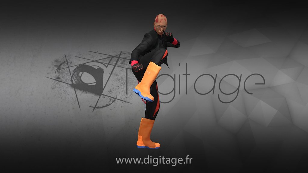 action pose - A 3D model collection by mrzack - Sketchfab