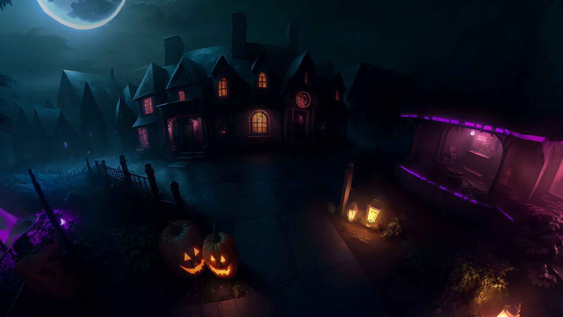"Immersive All Hallows' Eve" - Buy Royalty Free 3D model by Deepak ...