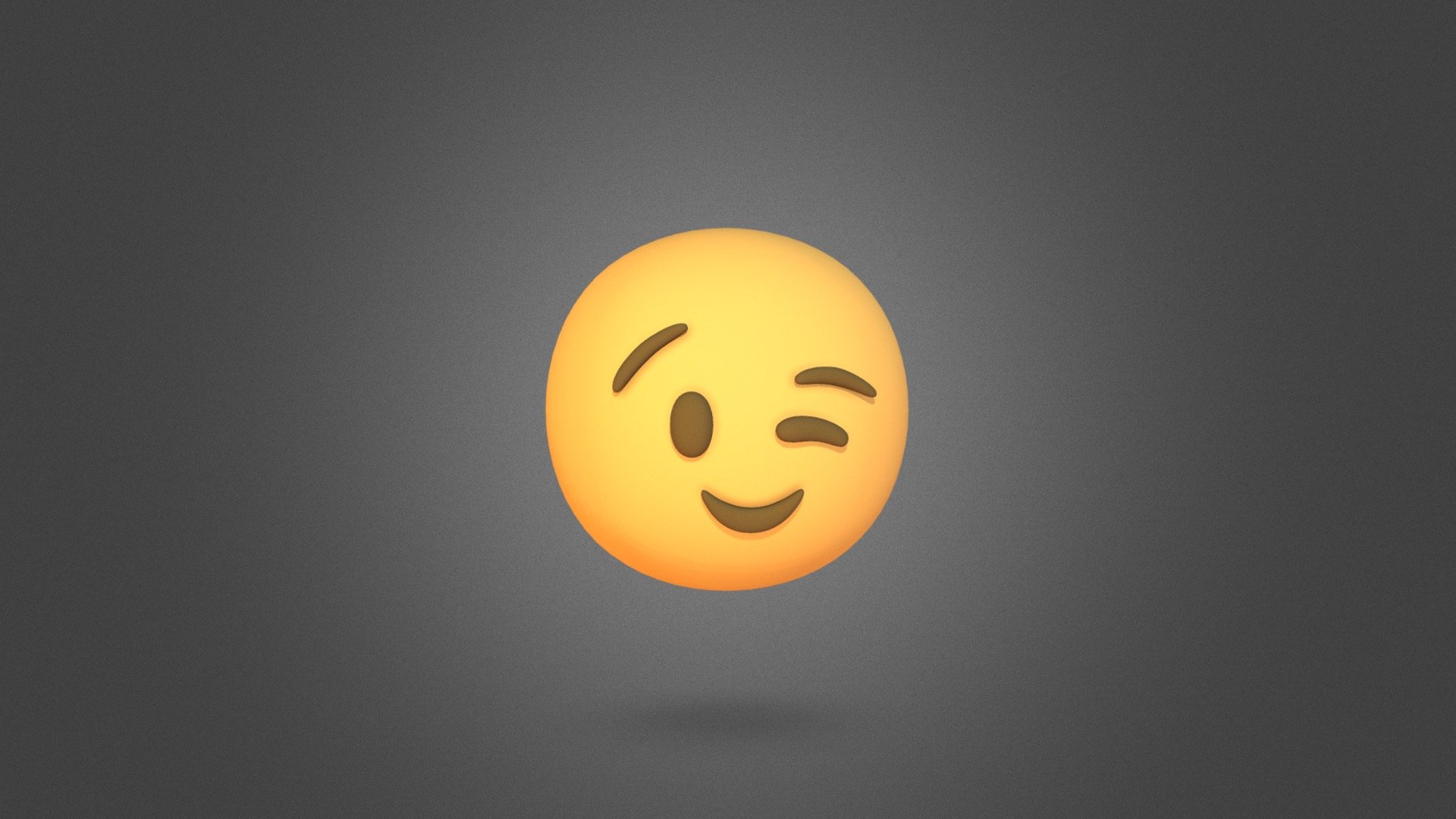 Winking Face Emoji - Buy Royalty Free 3D model by burakonur99 [0b755d2 ...