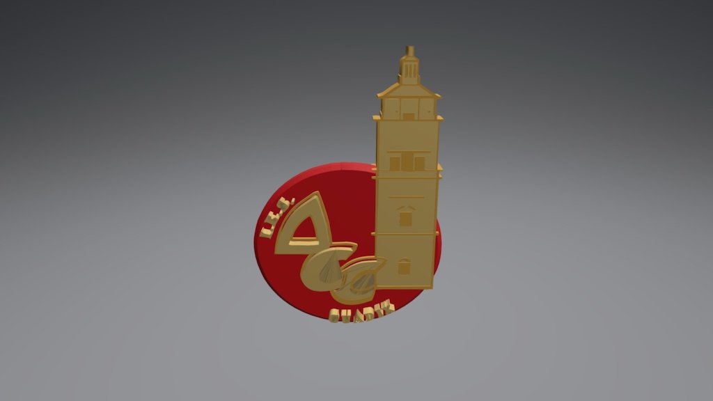 LOGO IES ACCI CON MOVIMIENTO - 3D model by ceciliafl [0b76d29] - Sketchfab