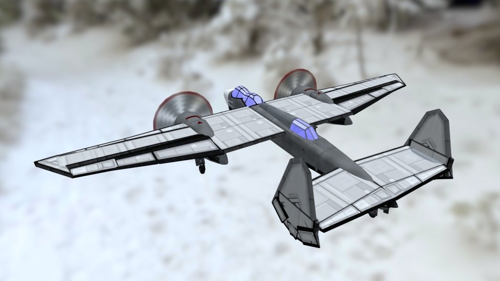 KSP Tupolev Tu-2 Fire Hedgehog - 3D model by Carcharoth [0b77def ...