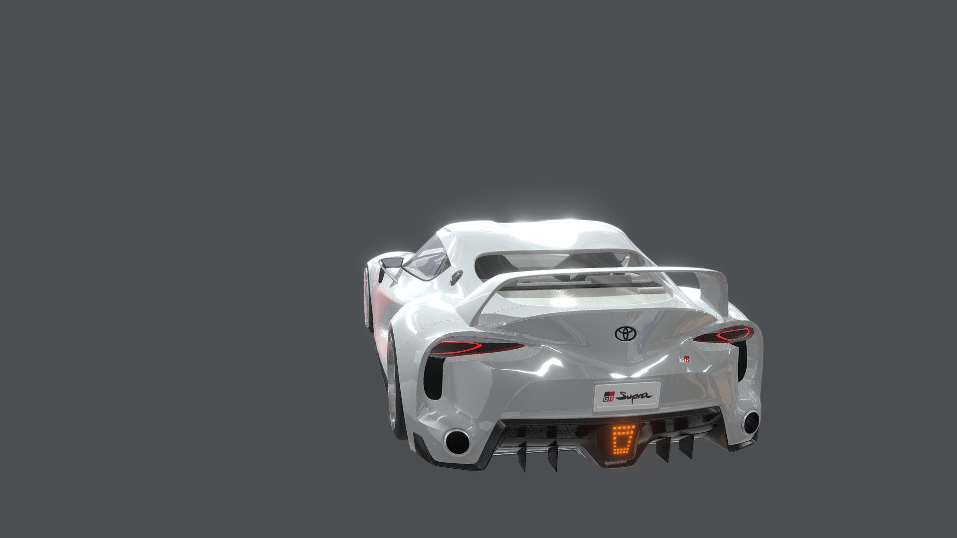 custom toyota supra mk5 - Download Free 3D model by blenderbett ...