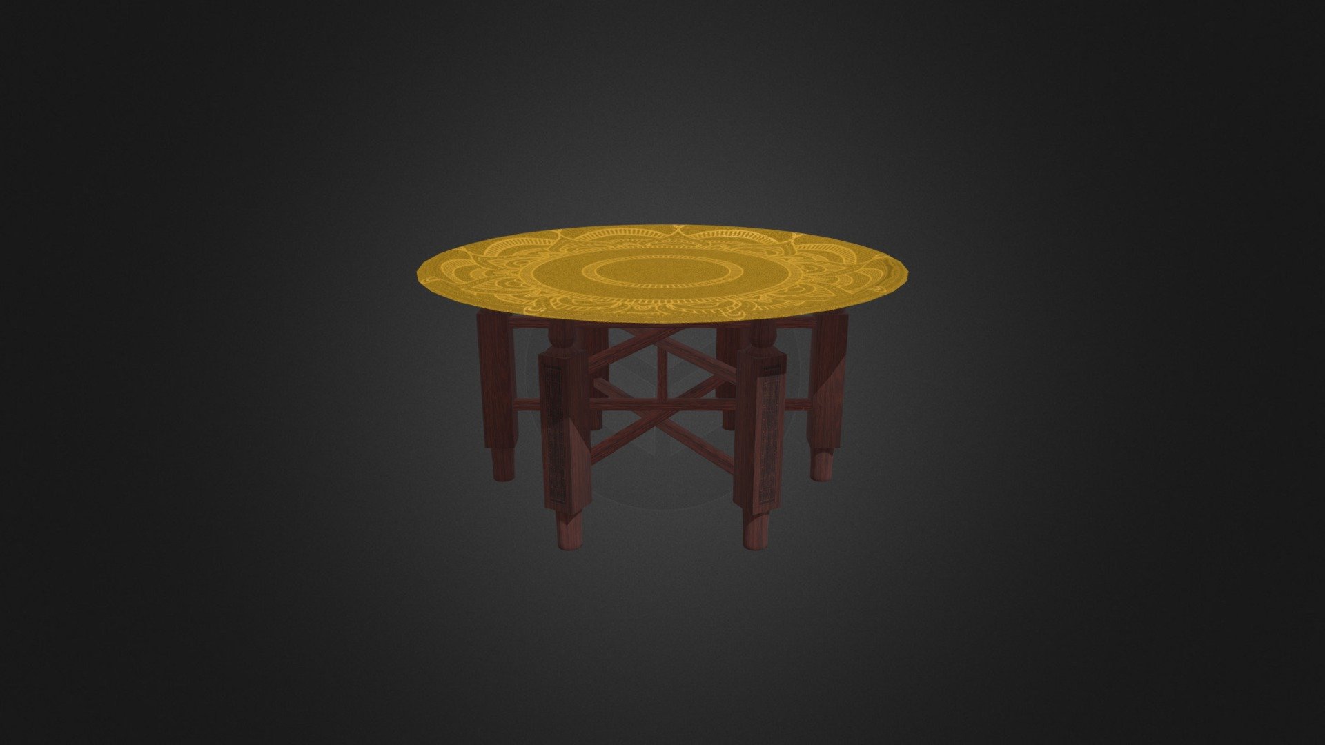 simple table - Download Free 3D model by stevef602 [0b7c394] - Sketchfab