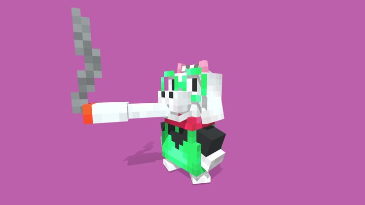 Ralsei 3D models - Sketchfab