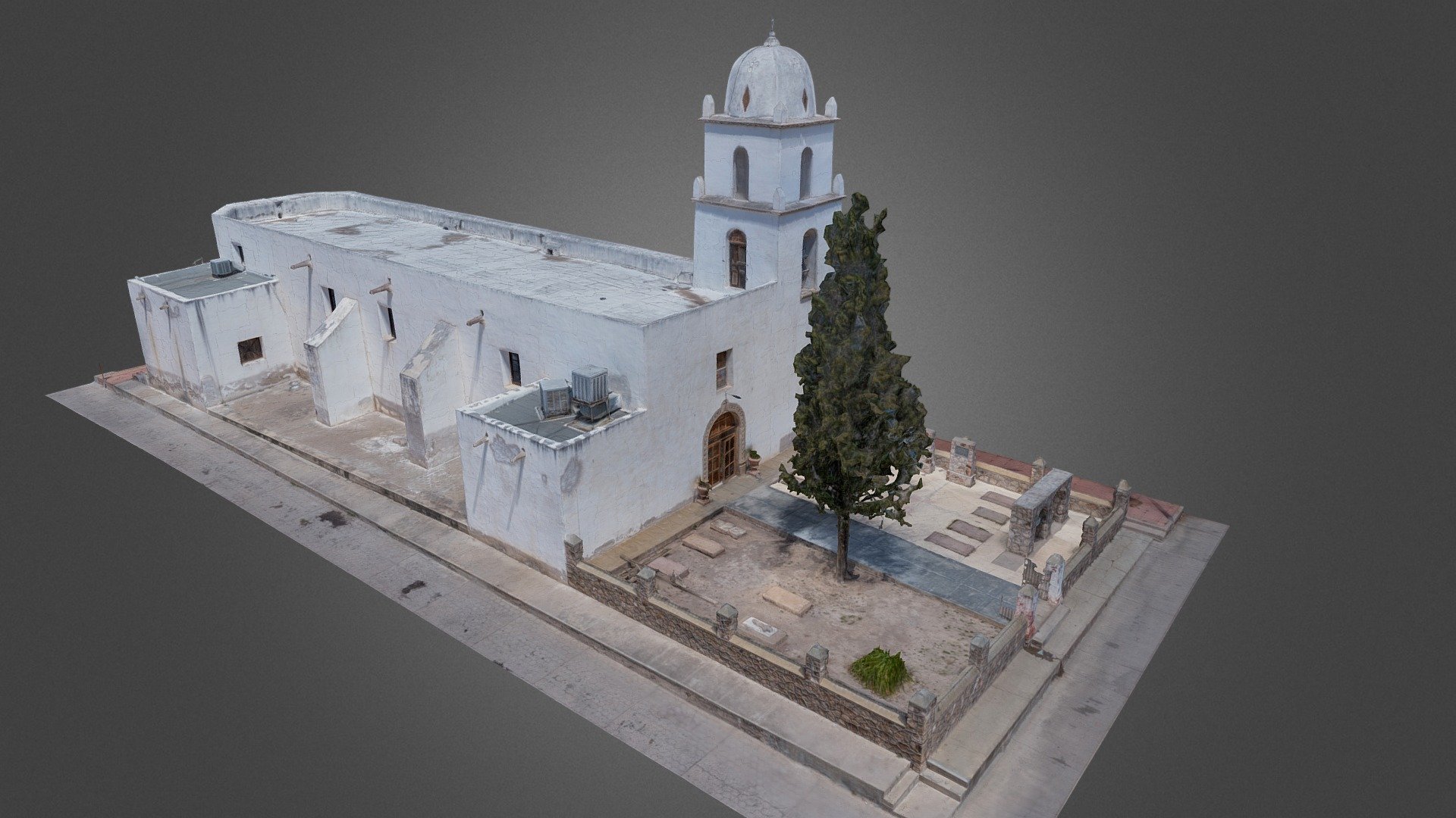 Templo de Nuestra señora del refugio - Download Free 3D model by ...