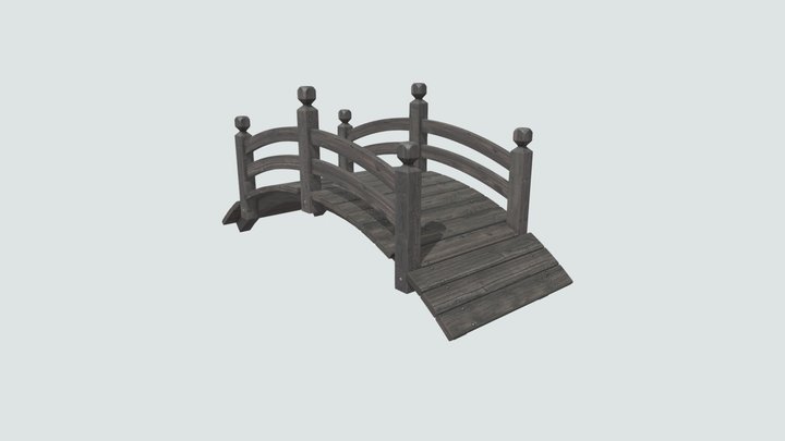 Wooden-bridge 3D models - Sketchfab