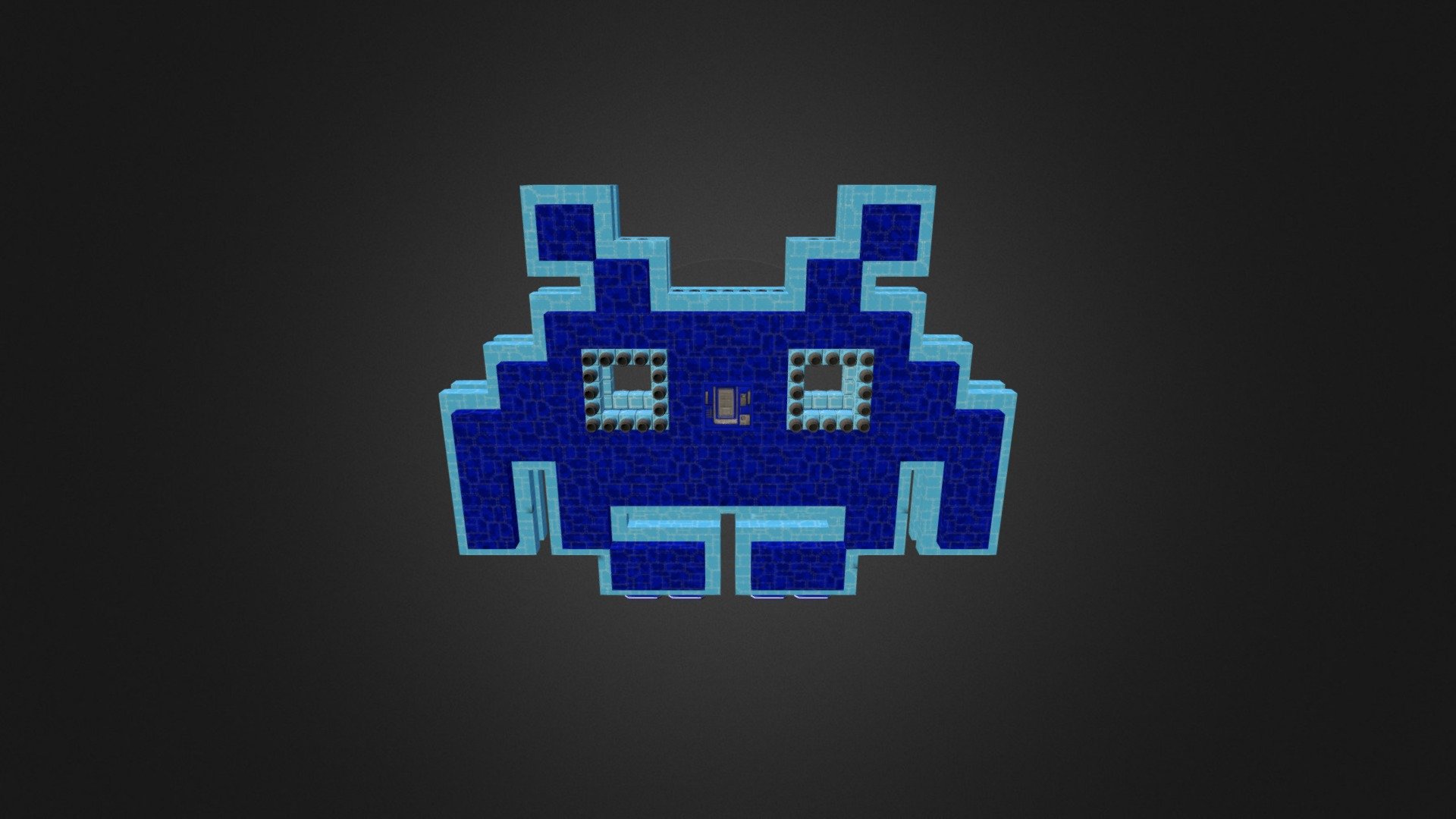 Strider - Space Invaders - 3D model by Strider (@strdr) [0b81051 ...