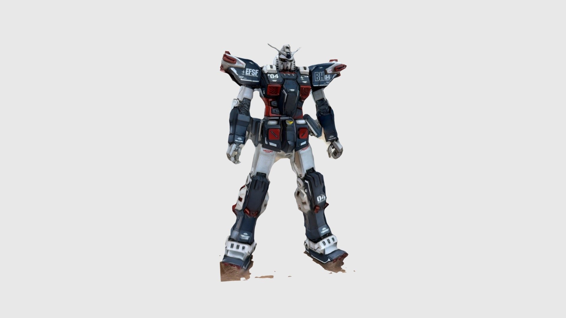 FAガンダム - Download Free 3D model by kurouna [0b81edd] - Sketchfab