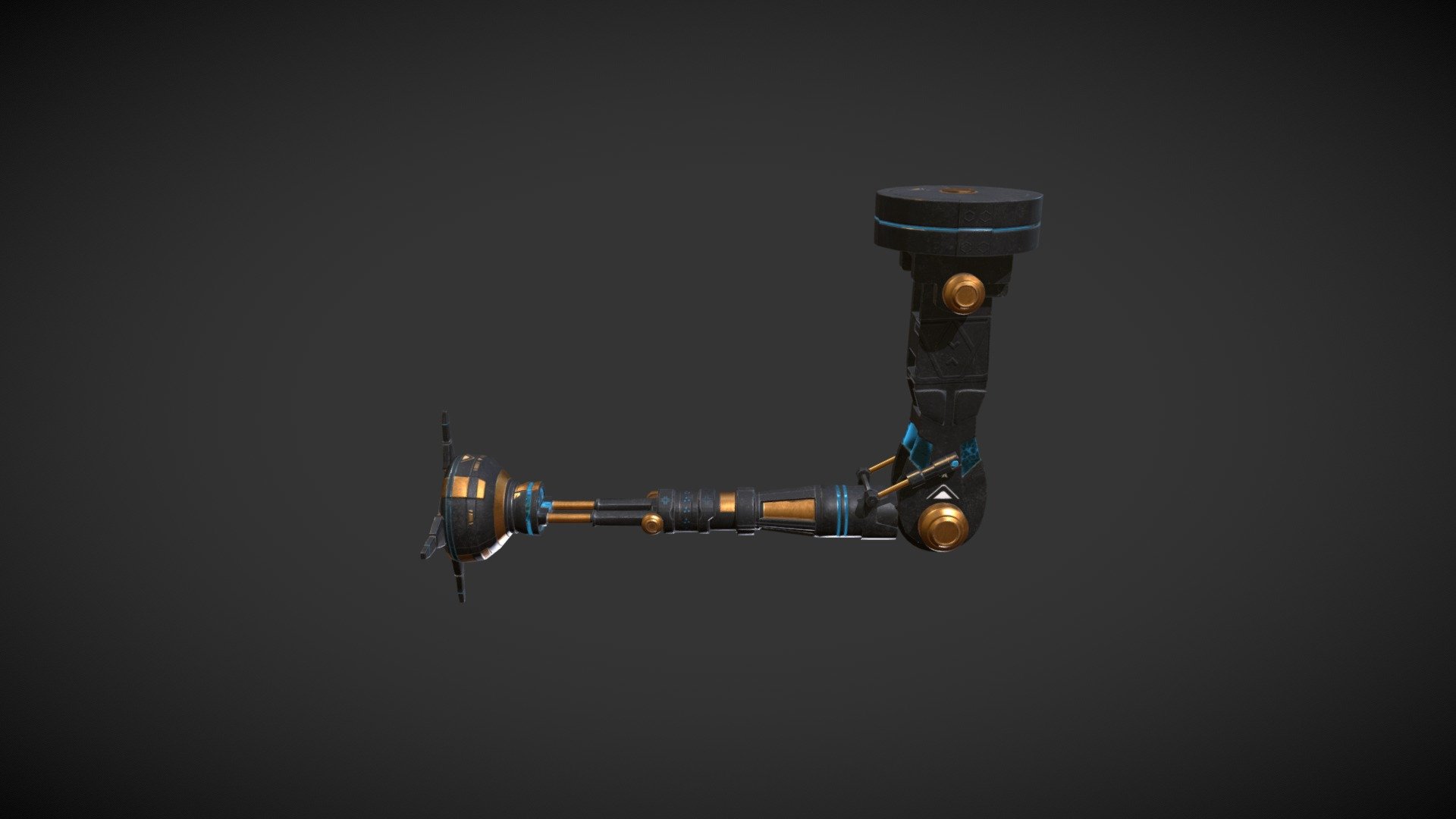 Mechanical Arm - 3D model by vboubee [0b8301a] - Sketchfab