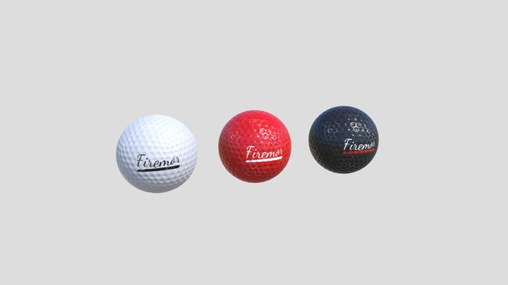 Golf-ball 3D models - Sketchfab