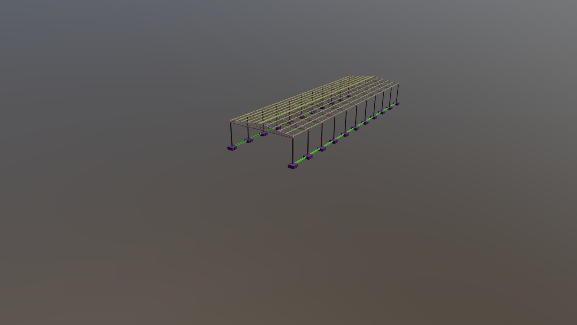 Galpão 15x50 - 3D model by Victor Martins (@josevictordeoliveiramartins) [0b83422] - Sketchfab